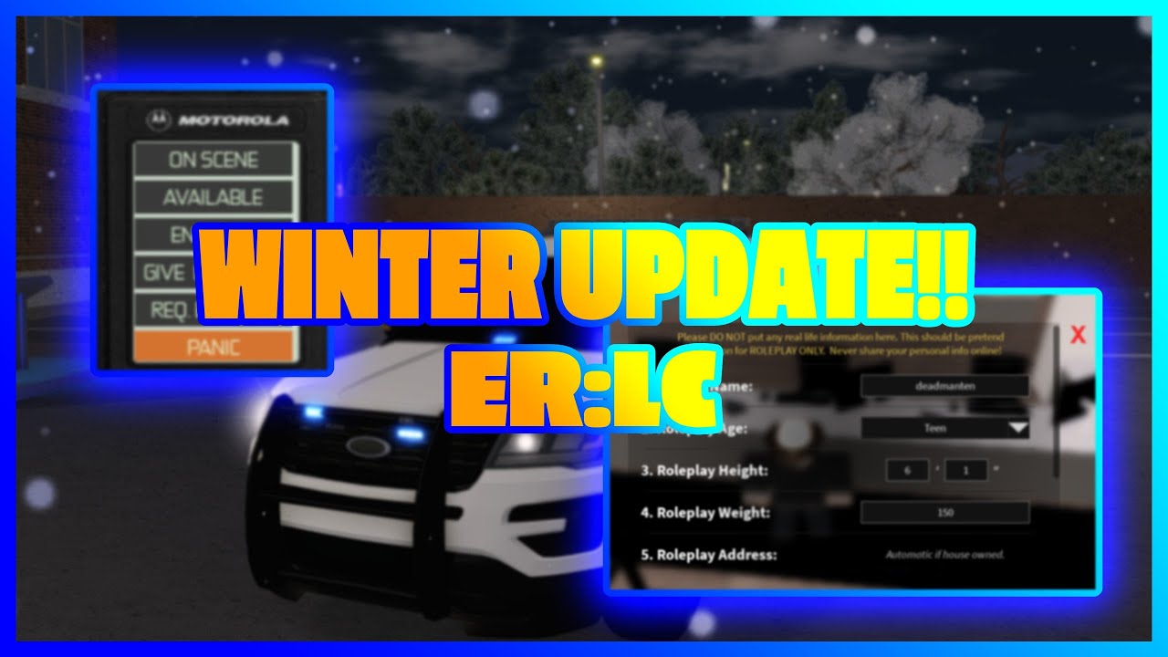 *NEW* PANIC BUTTON, DMV & MORE (Roblox Emergency Response Liberty ...