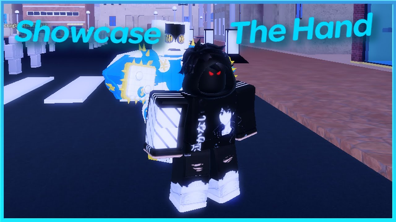 SHOWCASE *UNFINISHED* THE HAND [N THE JOJO GAME] - YouTube