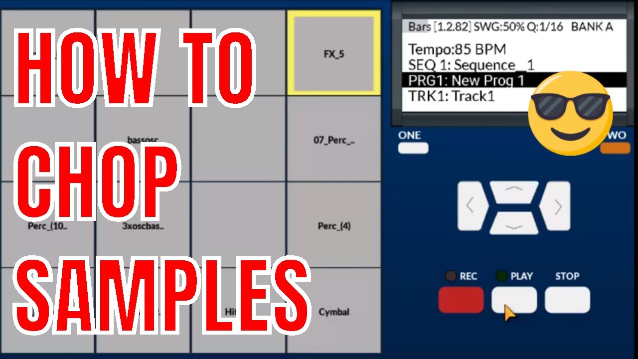 How To Chop Samples in MPC MACHINE app (2021 Tutorial) - YouTube