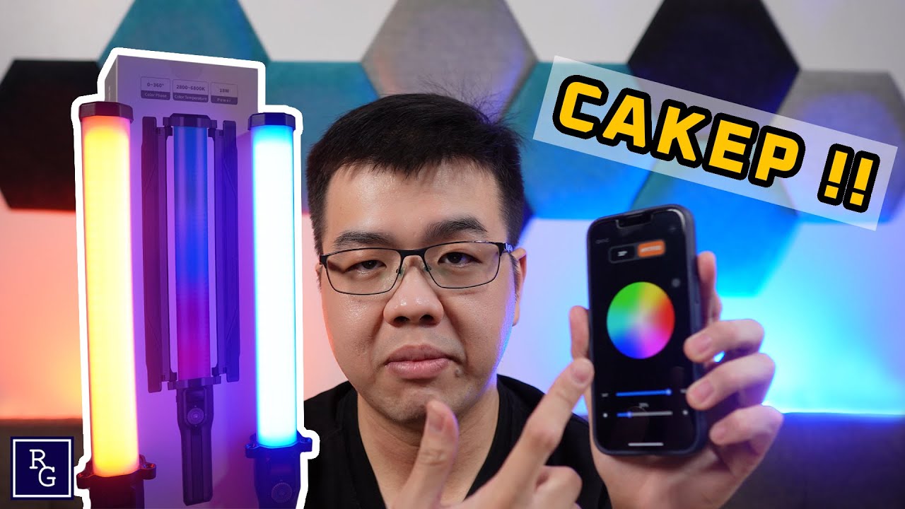 Agar Video Kalian Makin Cakep ! - Unboxing dan Review RGB LED Light ...