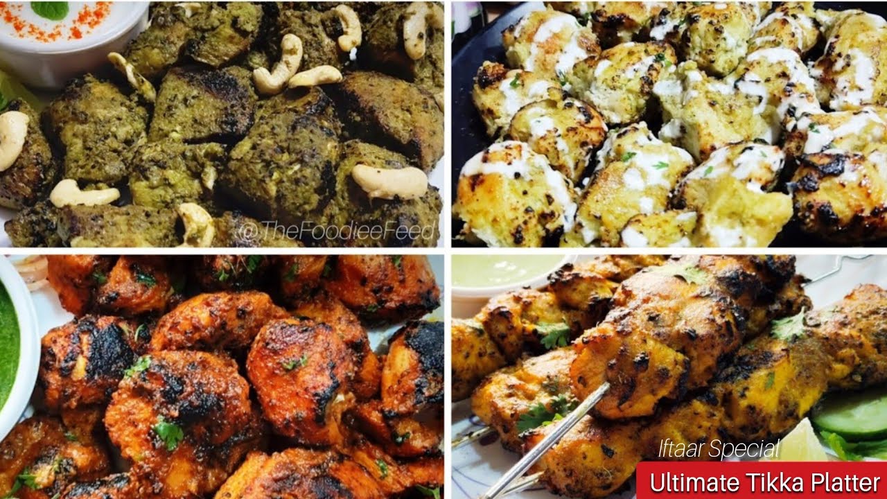4 Tikkas • 4 Flavours • 4 Cooking Methods | Ultimate Chicken Tikka ...