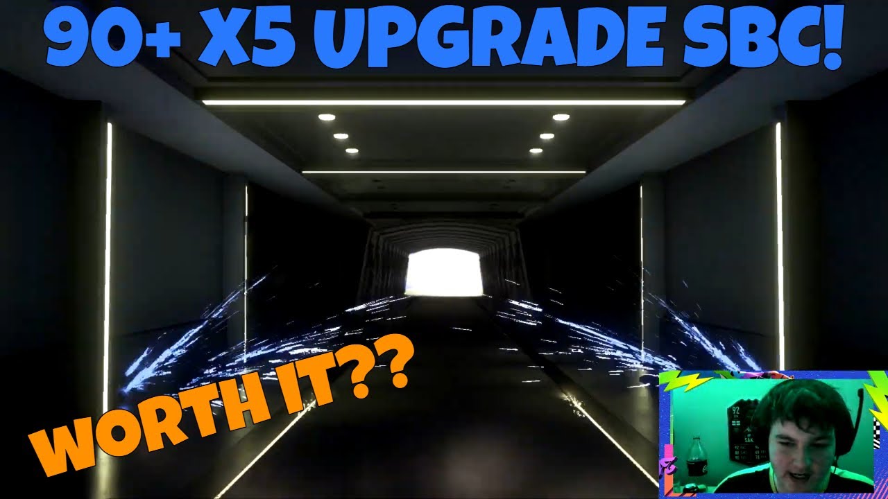 OPENING MY 90+ X 5 UPGRADE PACK! (90+ UPGRADE X 5 SBC) - FIFA 21 - YouTube