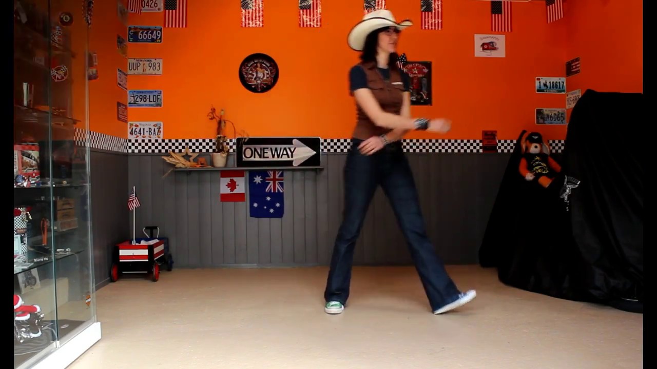 Sinatra & Chardonnay Line Dance - YouTube