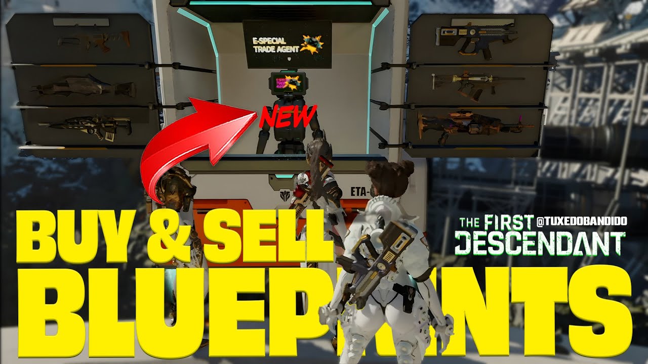 Blueprint Hoarders Rejoice! Meet the NEW ETA-0 Vendor in The First ...