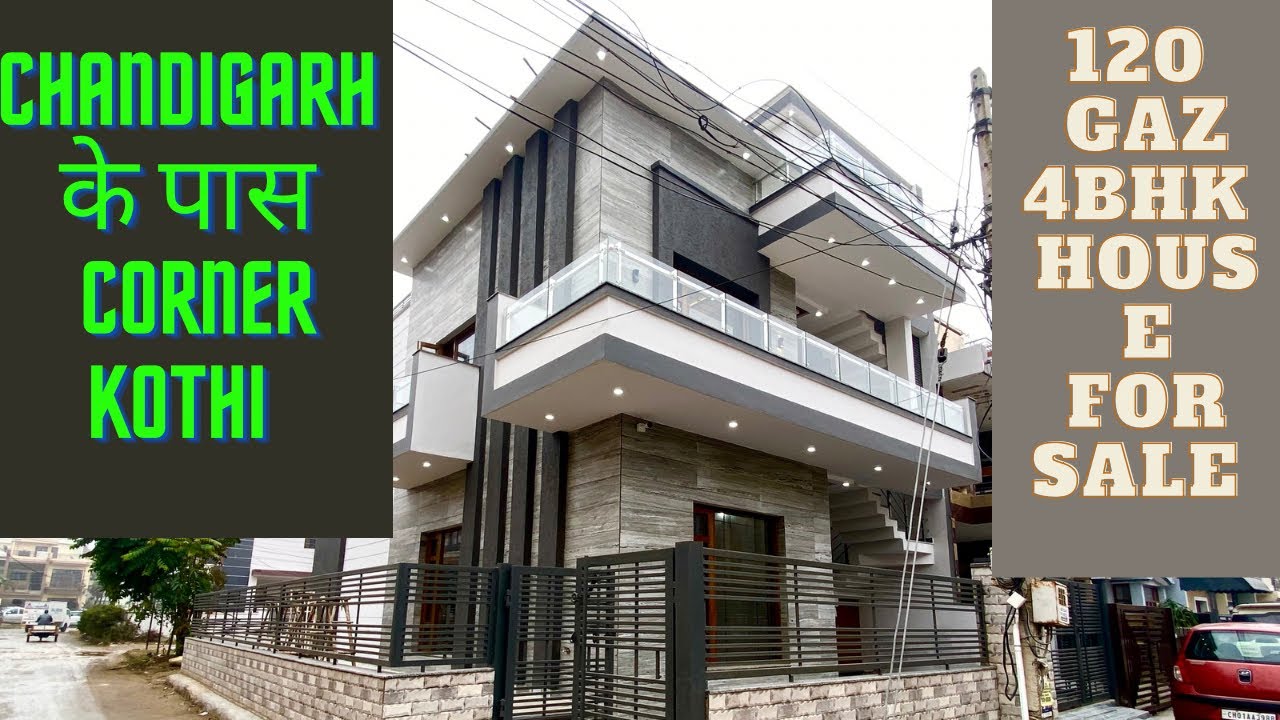 120 gaz 4bhk corner house for sale in sec 125 sunny enclave Mohali ...