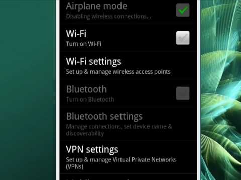 How to turn on Airplane Mode on your Android phone - YouTube