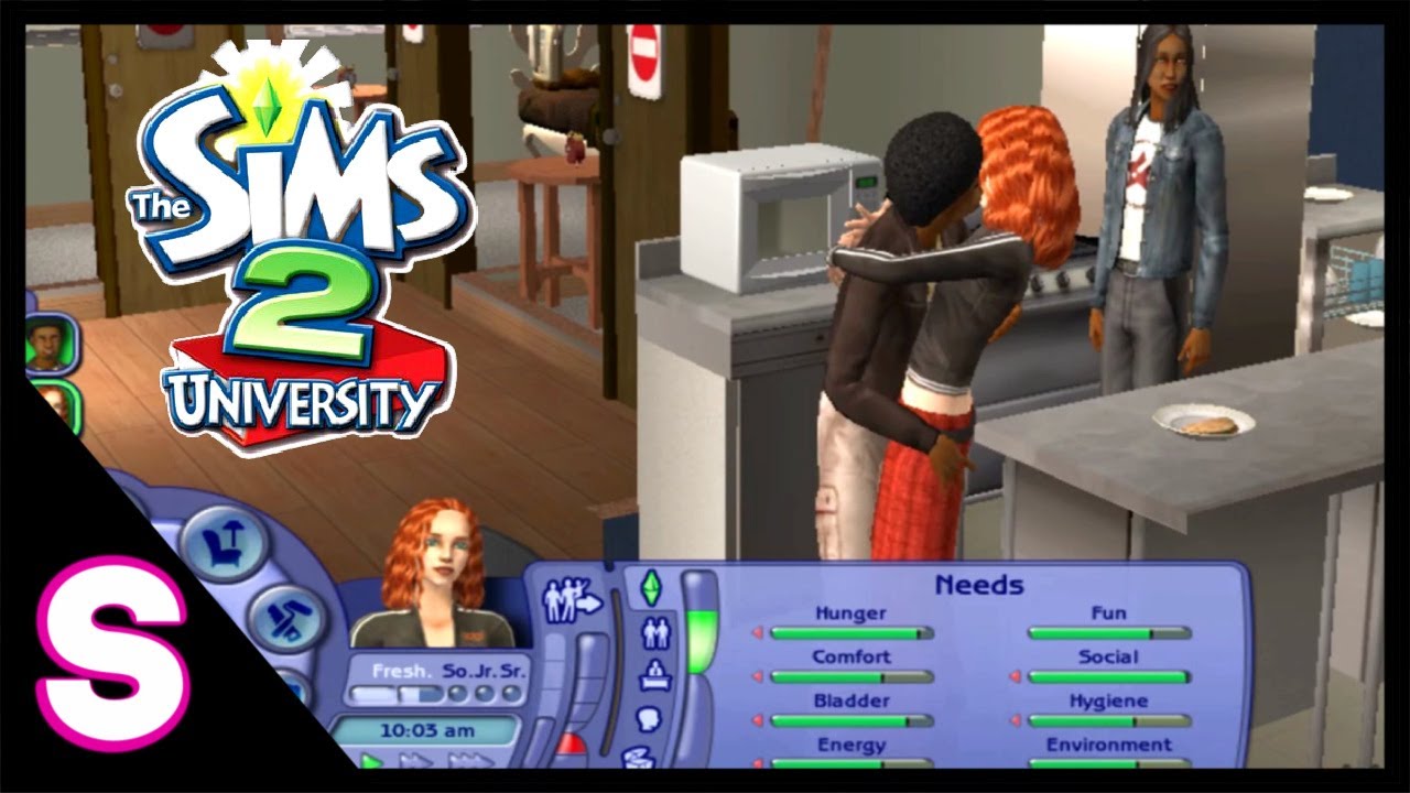 Let's Play: Sims 2 University - (Part 1) - A Couple's First Day of ...
