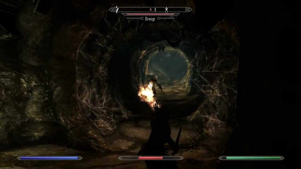 Skyrim- Level 2 (Master difficulty) - YouTube
