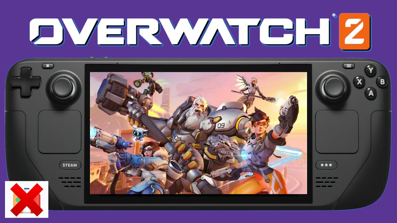 Overwatch 2 Steam Deck Gameplay - Steam OS - No Bottles, Custom Proton ...