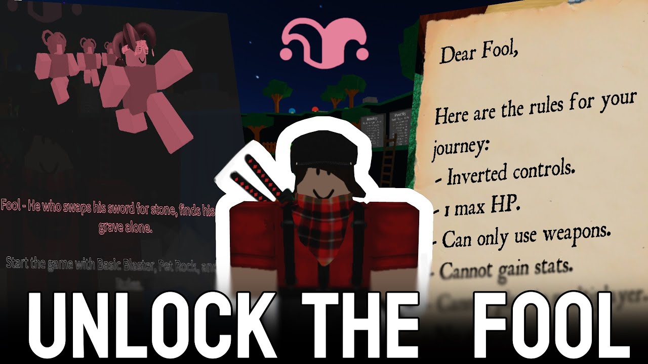 How to unlock The Fool in Randomly Generated Droids - YouTube