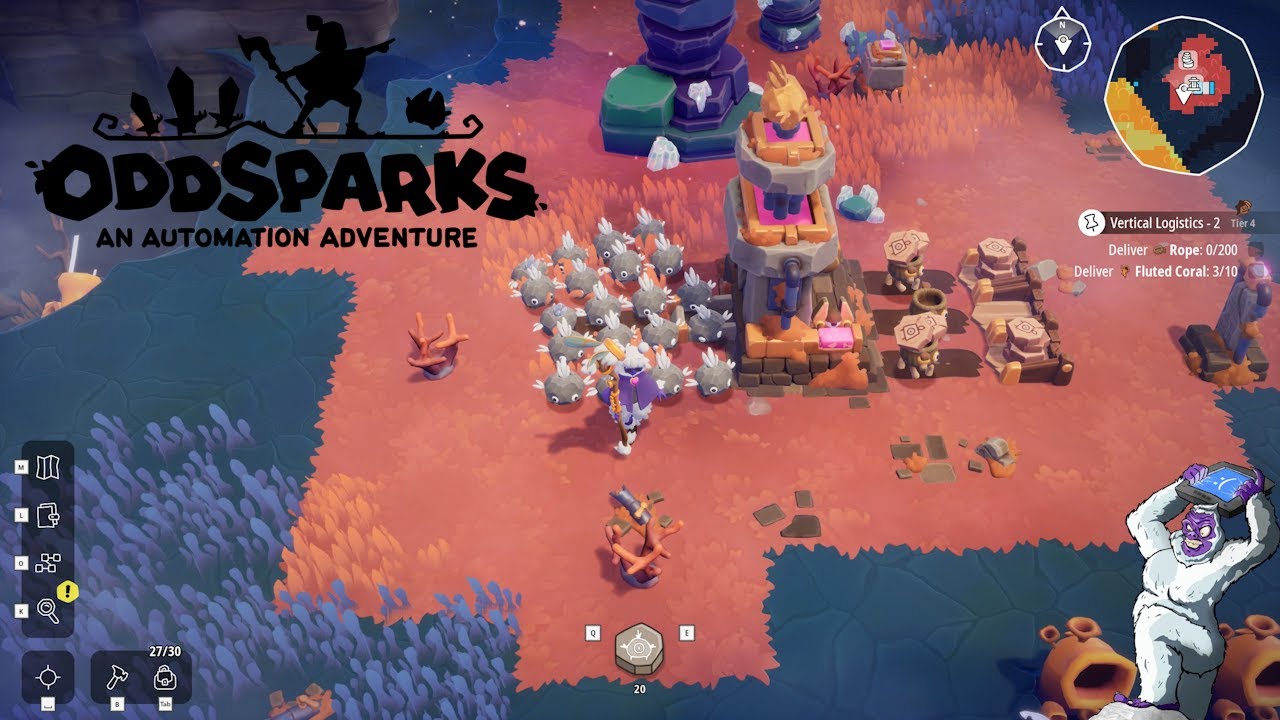 Shrine Upgrades and Rocky Sparks - Oddsparks Early Access Ep6 - YouTube