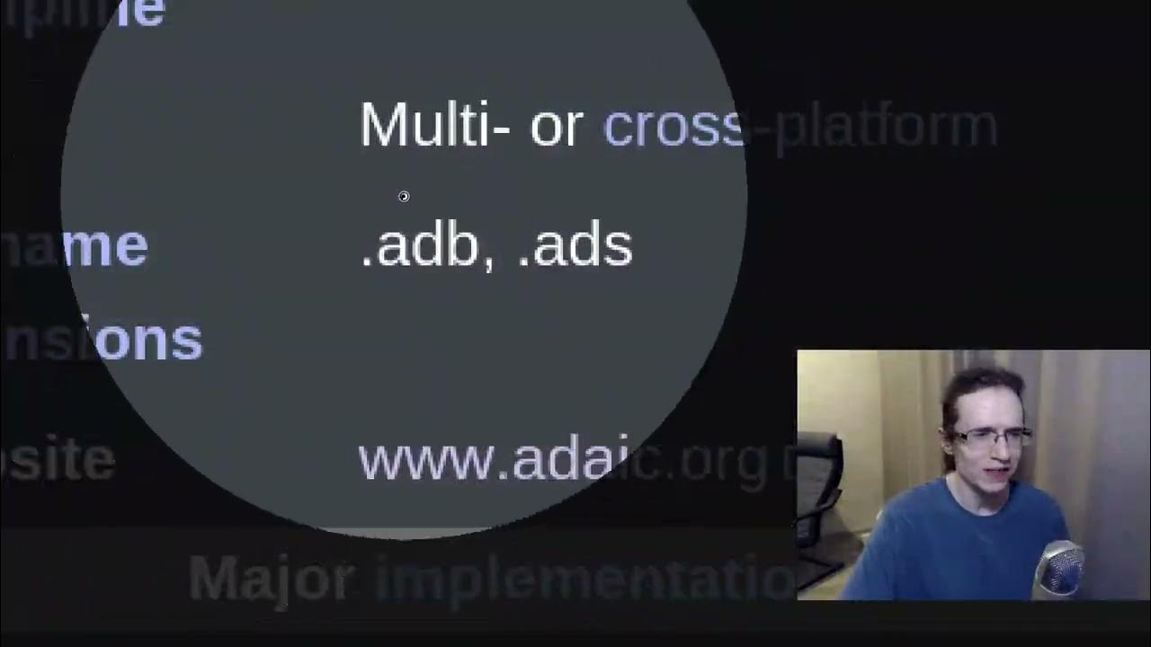 [01] GameDev in Ada - YouTube