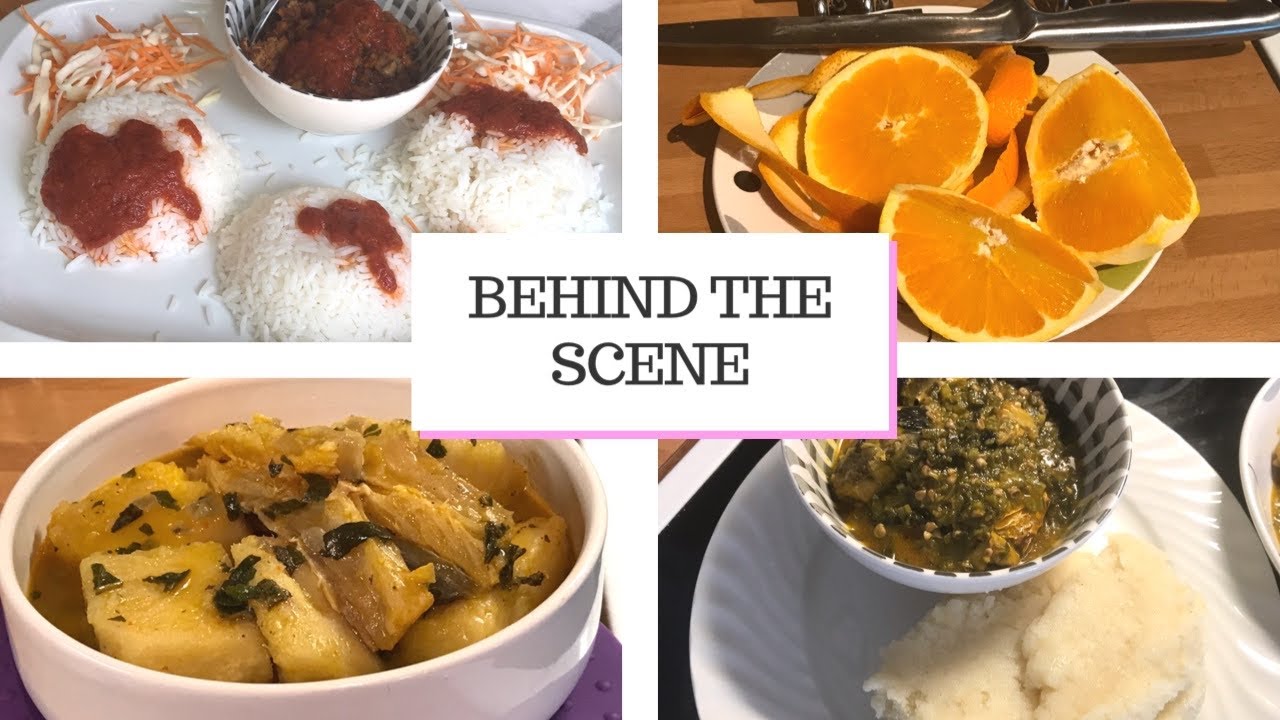 NIGERIAN WEEKLY MENU | COOKING FOR A NIGERIAN FAMILY | RAW BEHIND THE ...