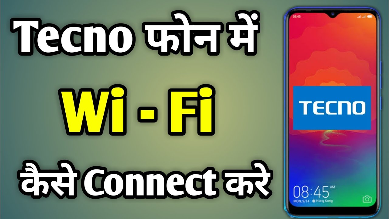Tecno Mobile Wifi Connect | Enable Wifi In Tecno | Tecno Me Wifi ...