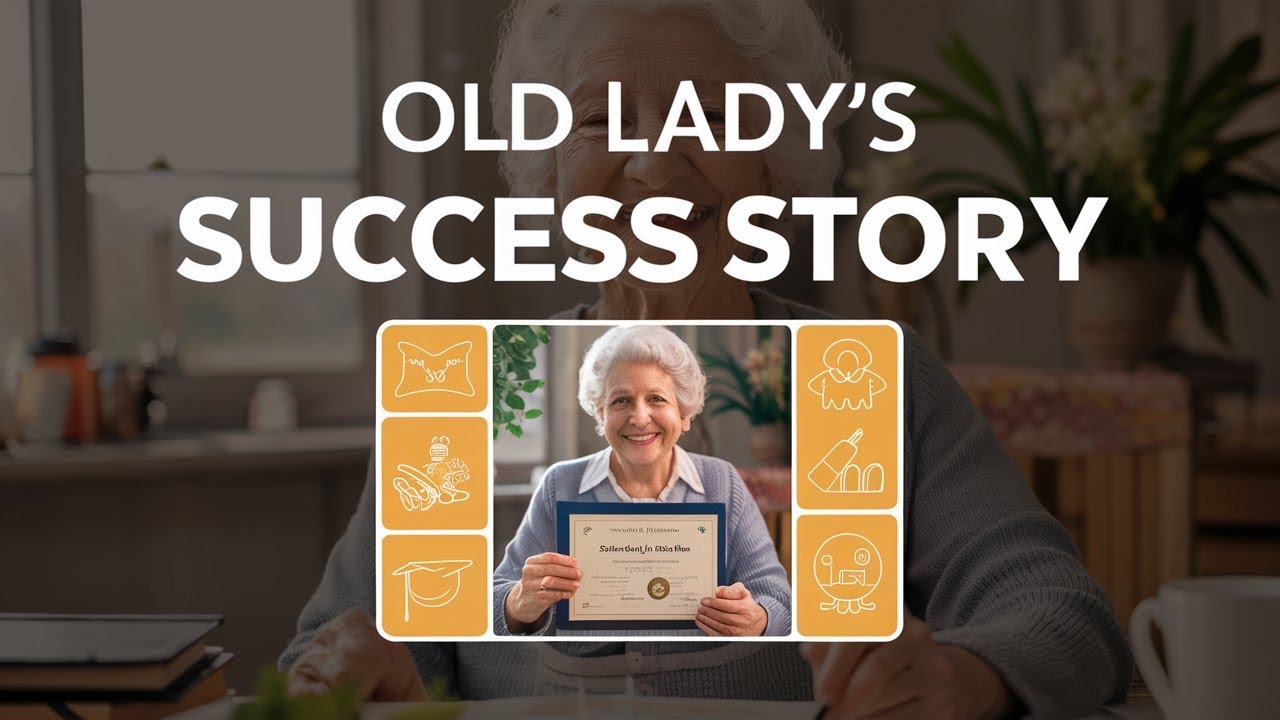 बूढ़ी औरत की सफलता || The success of the old woman | woman success ...