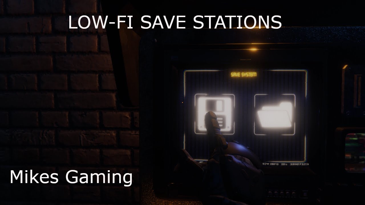 LOW-FI VR Save stations. How to use the save stations. - YouTube