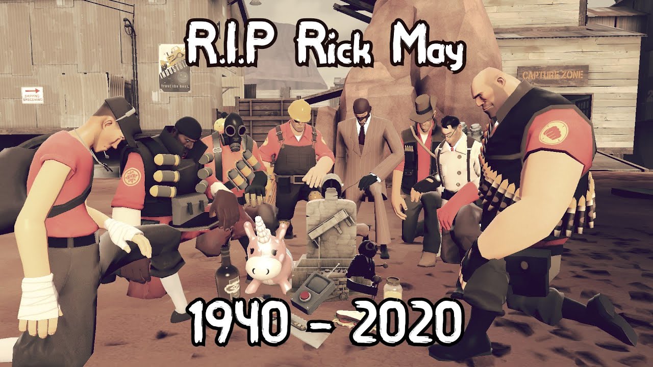 Asi son los homenajes a Rick May (voz del soldier de Team Fortress 2 ...