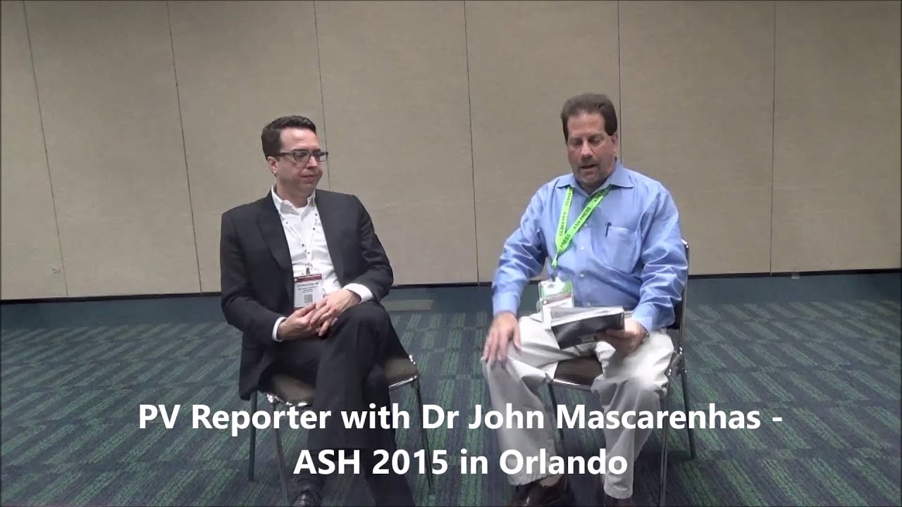 Dr John Mascarenhas reviews clinical trial updates at ASH 2015 - YouTube