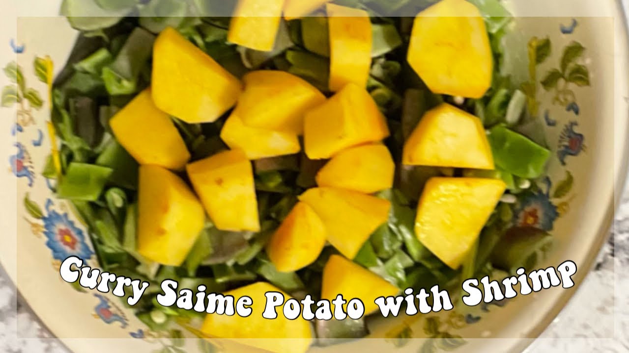 Delicious Curry Saime , Potato with Shrimp | Delicious Recipes at Home ...