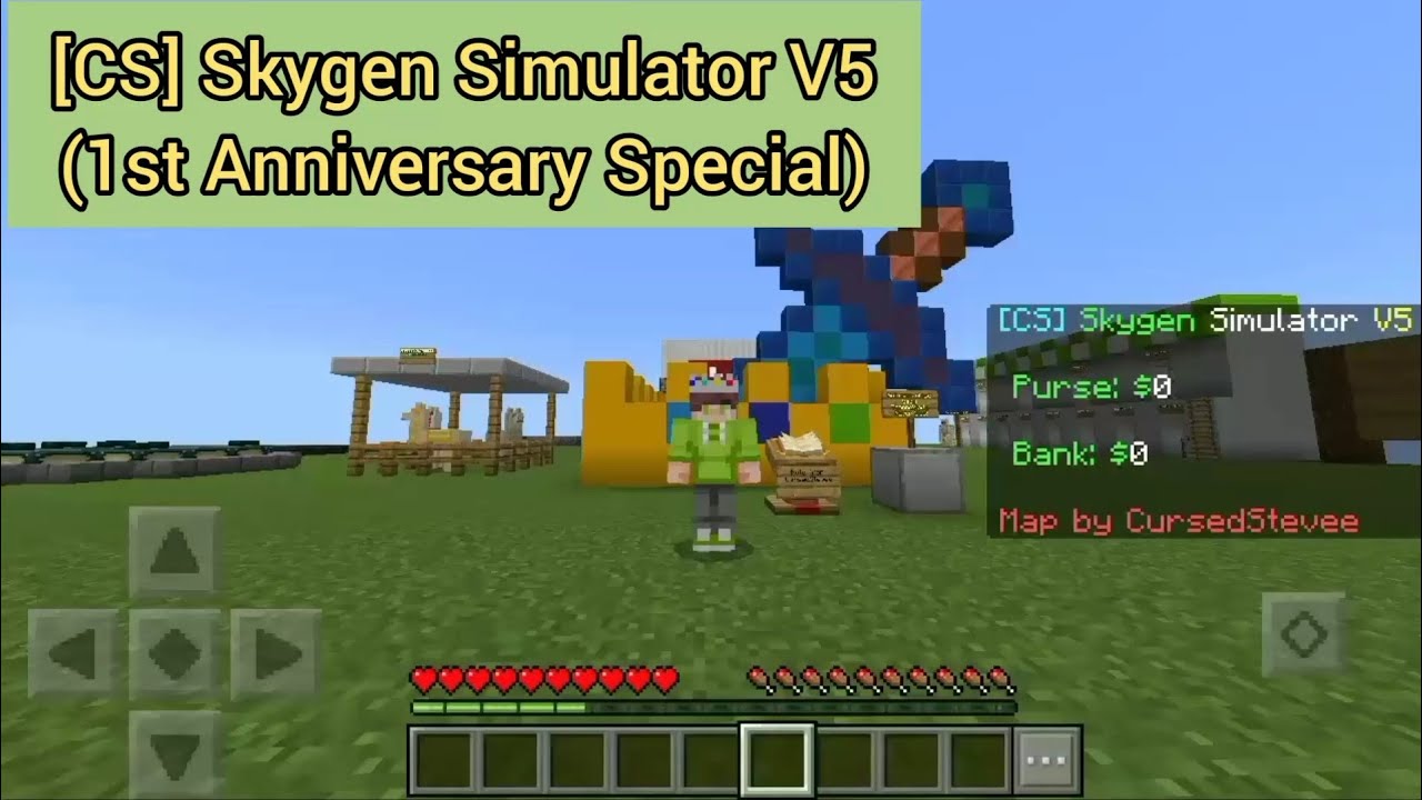 [CS] Skygen Simulator V5 | MCBE | 1.19.41+ - YouTube