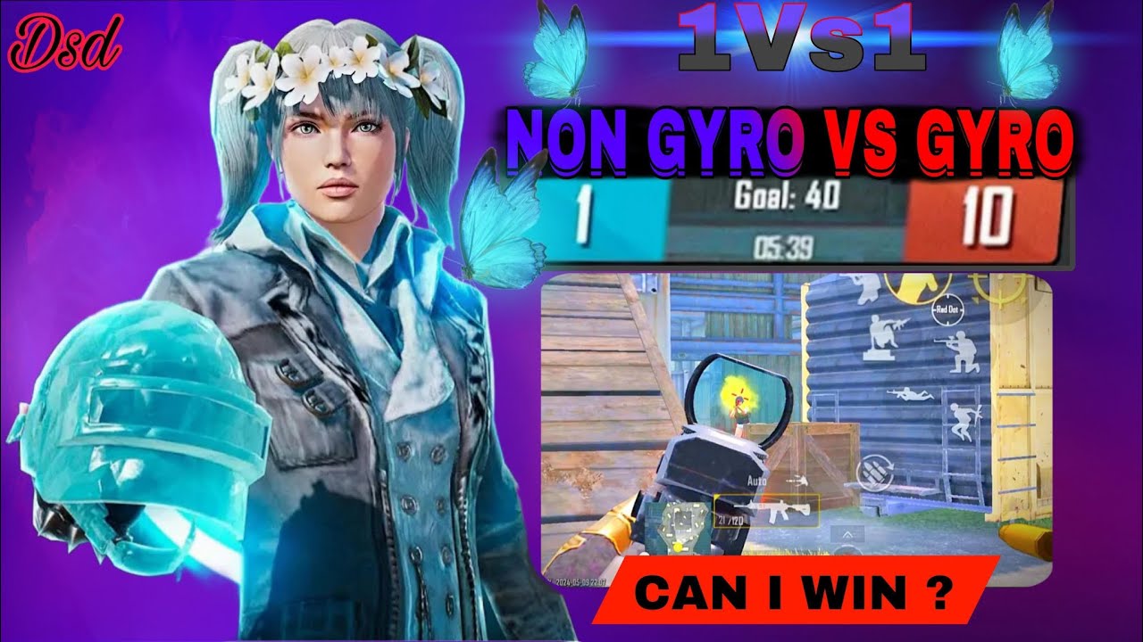 NON GYRO VS GYRO CAN I WIN ? 1Vs1 TDM #viralvide #varal #pubgmobile # ...