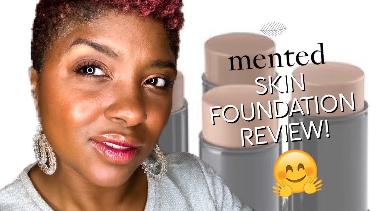 MENTED COSMETICS SKIN FOUNDATION REVIEW ON MEDIUM DARK SKIN| Vegan ...