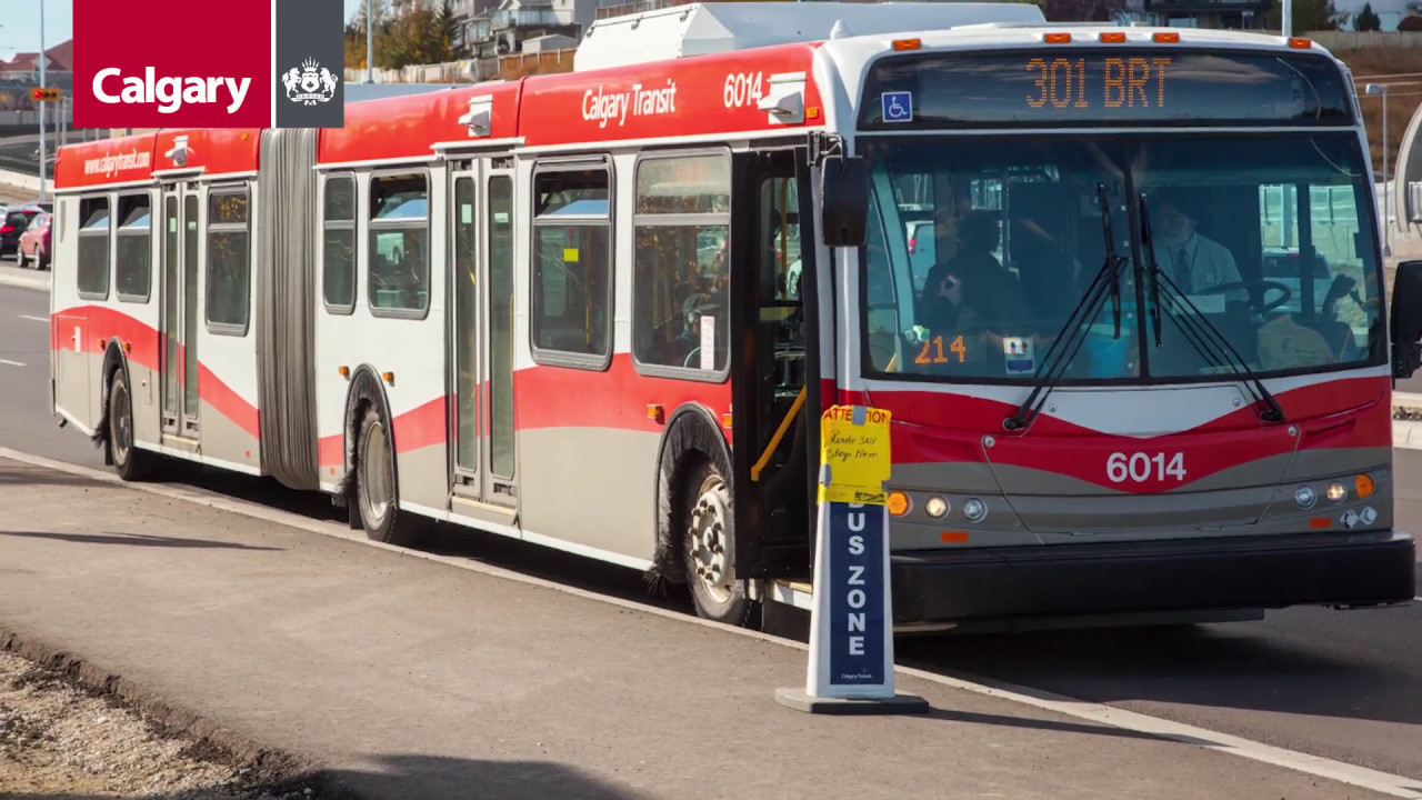 17 Avenue SE Bus Rapid Transit Ground Breaking - YouTube