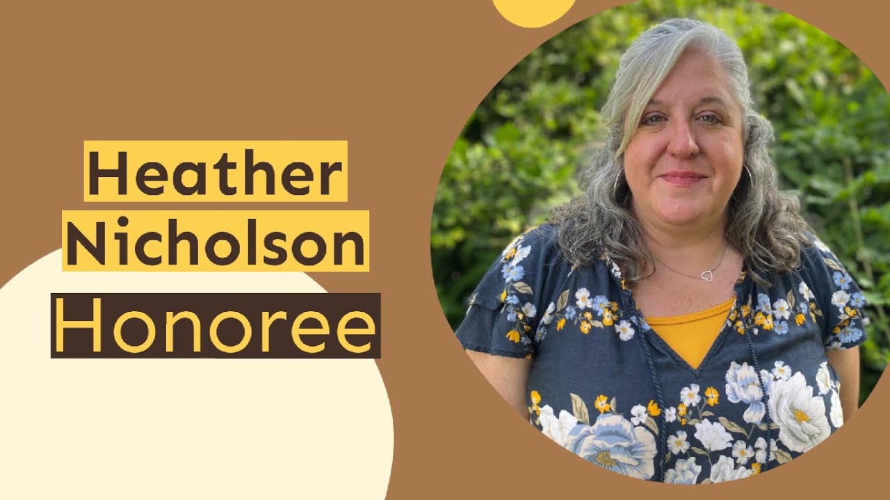 Dr. Howard Jack Outstanding Public Educator Award Honoree: Heather Nicholson - YouTube