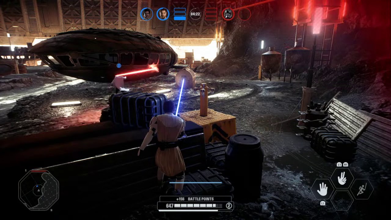 Star Wars Battlefront ll - Hero Showdown on Crait - YouTube