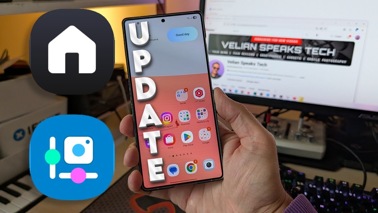 New Samsung Home UI & Camera Assistant - Animation Testing in One UI 8 ...