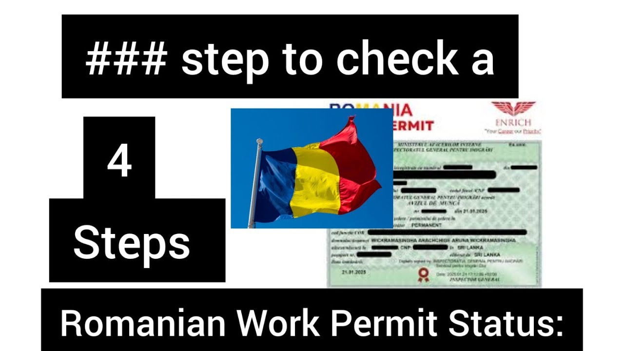 Steps to Check a Romanian Work Permit Status: - YouTube