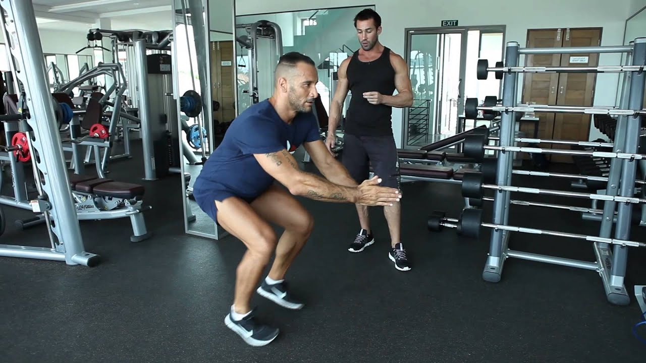 HIT Exercise: Low Squat Touch Jumps - YouTube