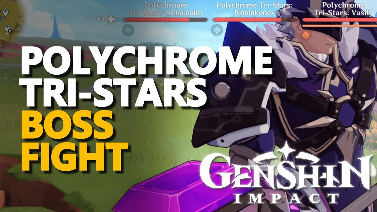 Polychrome Tri-Stars Boss Genshin Impact - YouTube