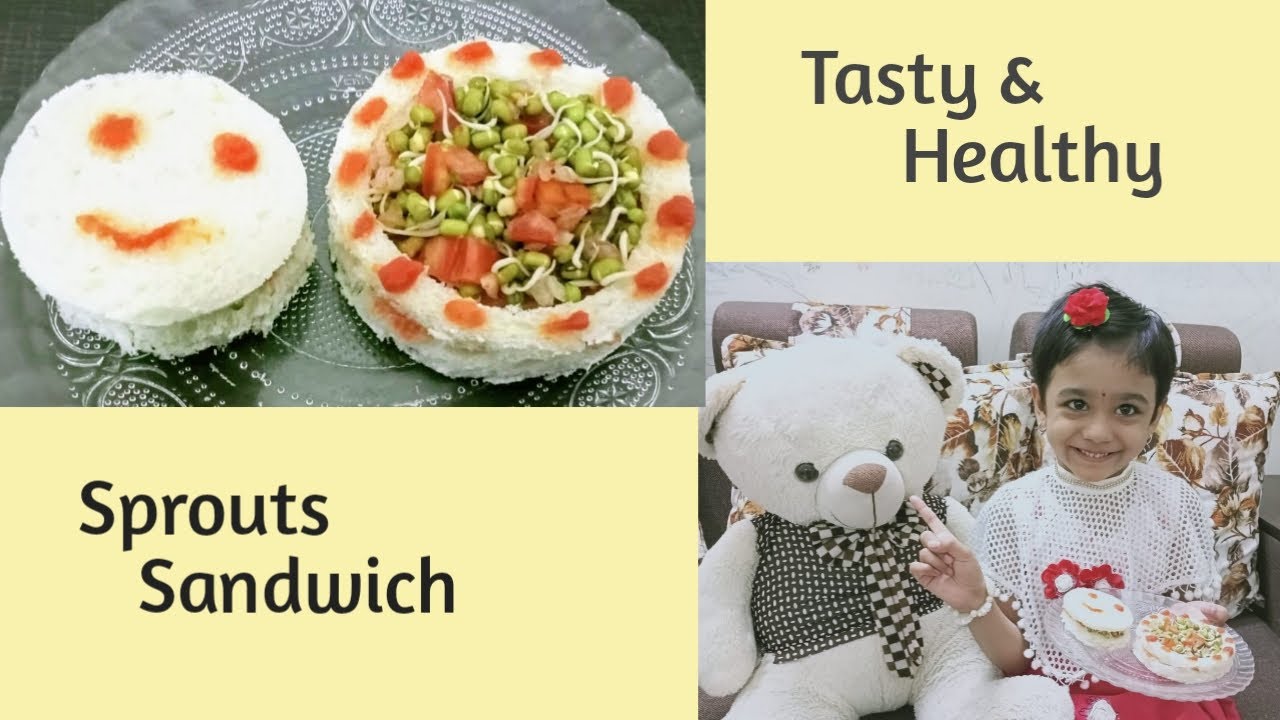 Fireless cooking recipe I Sprouts Sandwich - YouTube