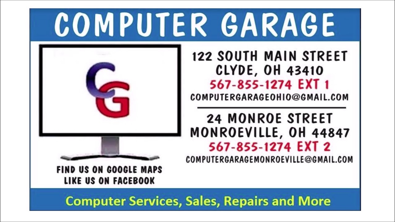 Introduction To Computer Garage - YouTube