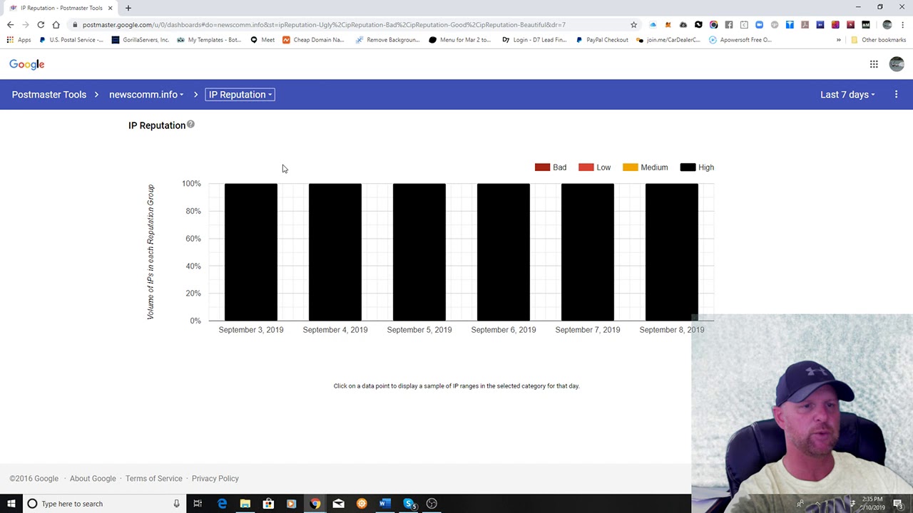 Learning how to use Postmaster Tools for Cold Email! - YouTube