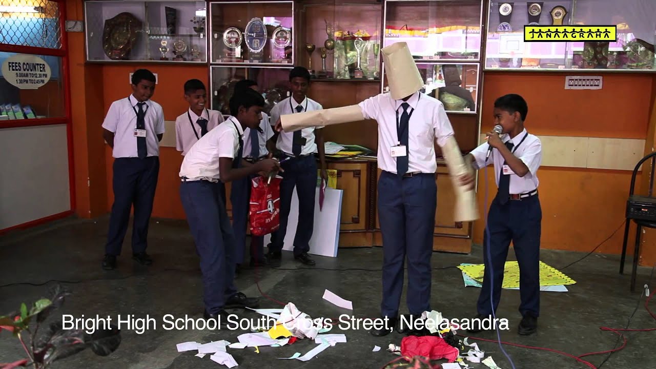 Bright High School South Cross Street, Neelasandra - YouTube