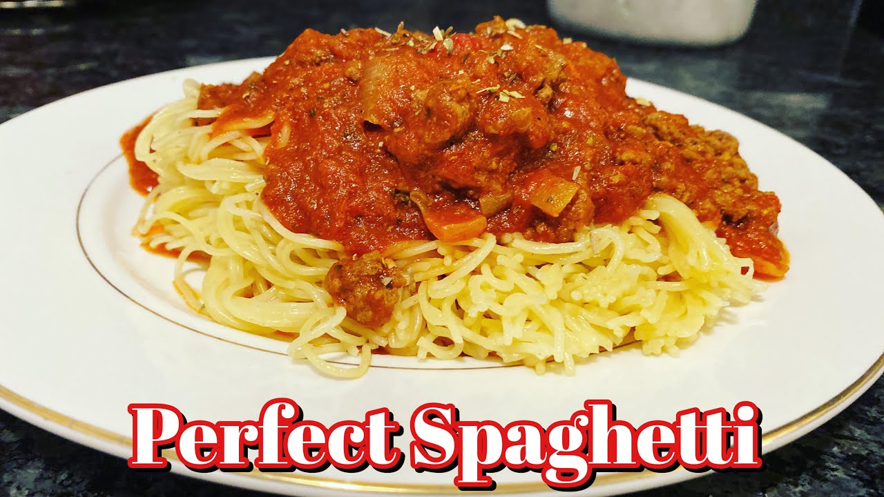 How To Make Spaghetti With Meat Sauce | MUST TRY EASY RECIPE! - YouTube