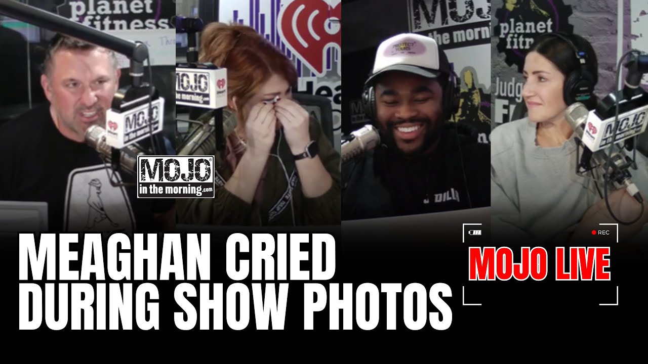 MOJO LIVE 6/25! | Meaghan Gets Emotional During Show Photos After Weight Loss Journey! - YouTube