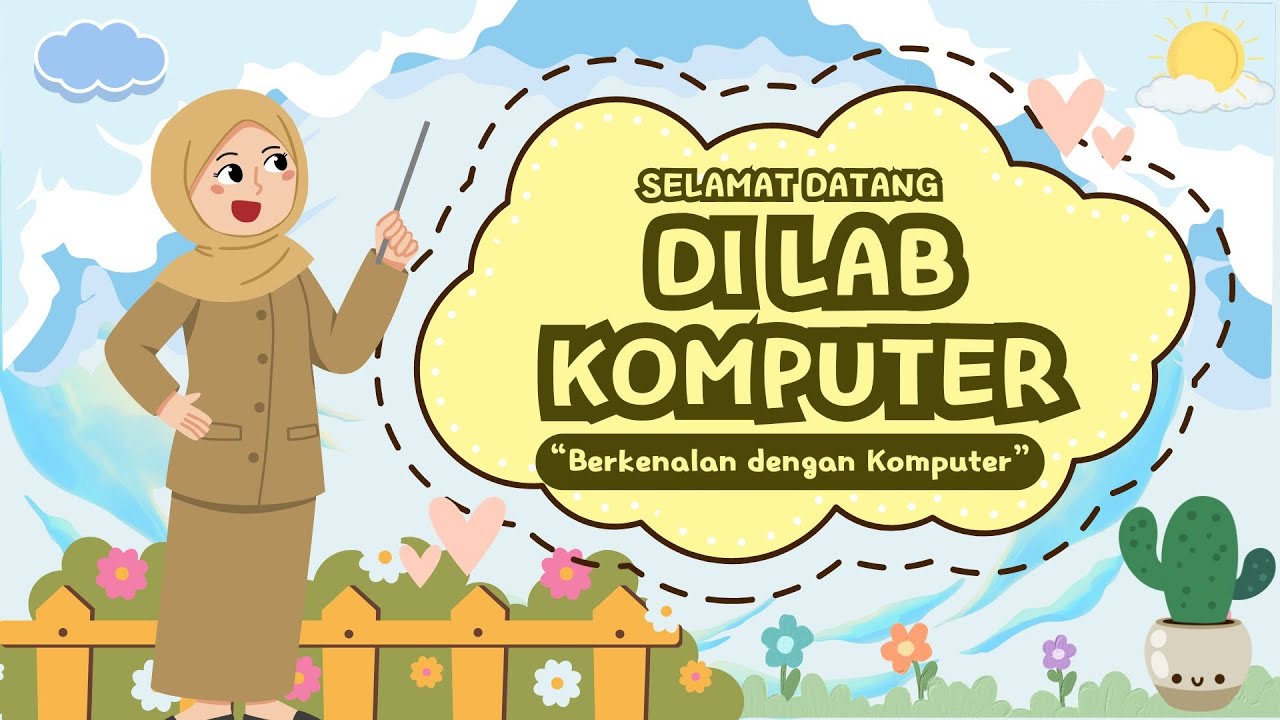 Belajar Informatika Kelas 7 | Cara Menyalakan & Mematikan Komputer yang ...