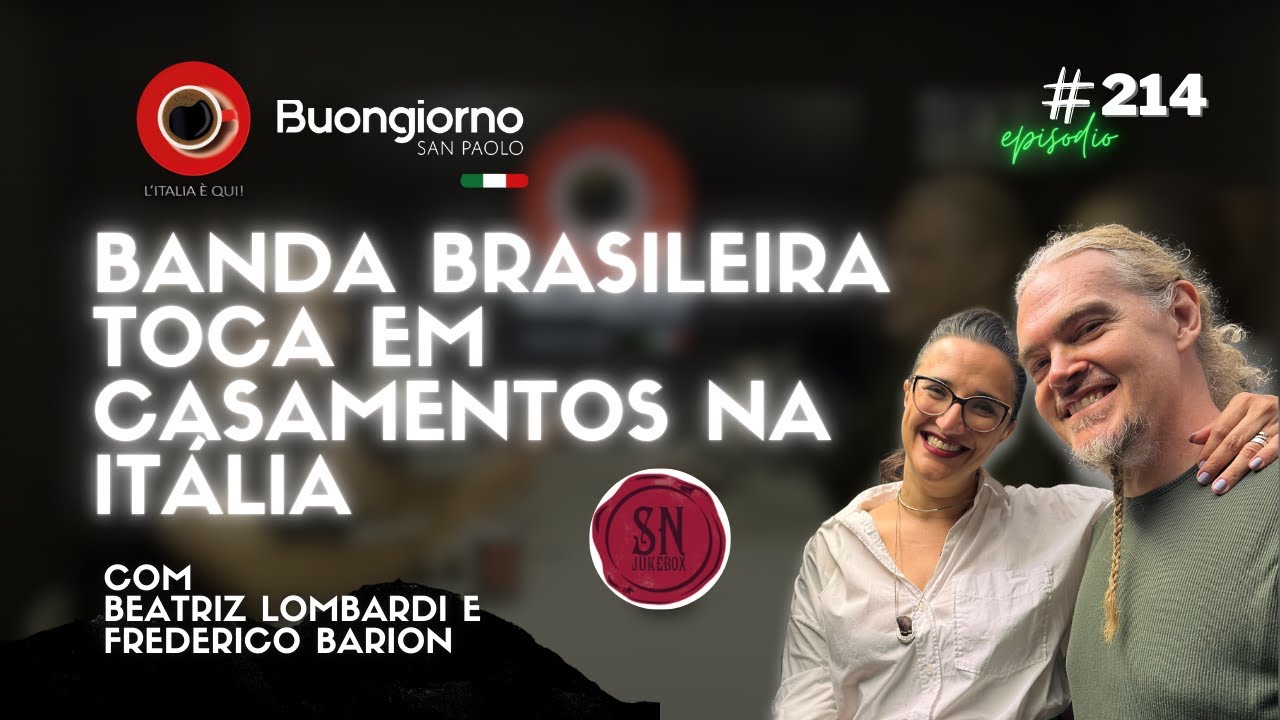 Banda brasileira toca em casamentos na Itália - Bia e Fred (214 ...