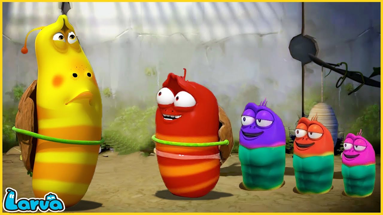 LARVA | LINE COLOR | CARTOON MOVIE FOR LIFE |THE BEST OF CARTOON ...