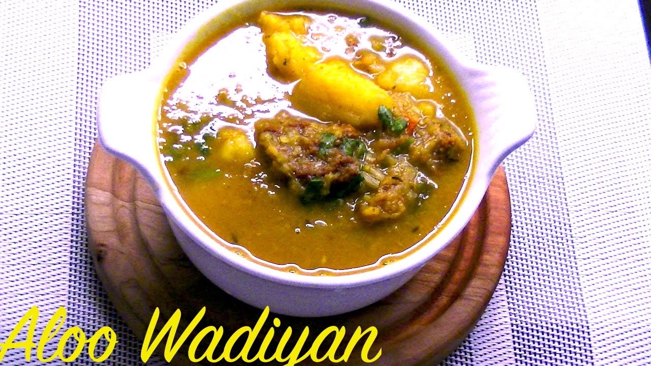 Aloo Wadiyan /Potato Vadiyan Authentic Amritsari recipe video by rasoi ...