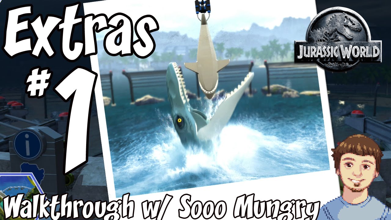 LEGO Jurassic World - EXTRAS 1 - Playing as the T-Rex, Feeding the ...