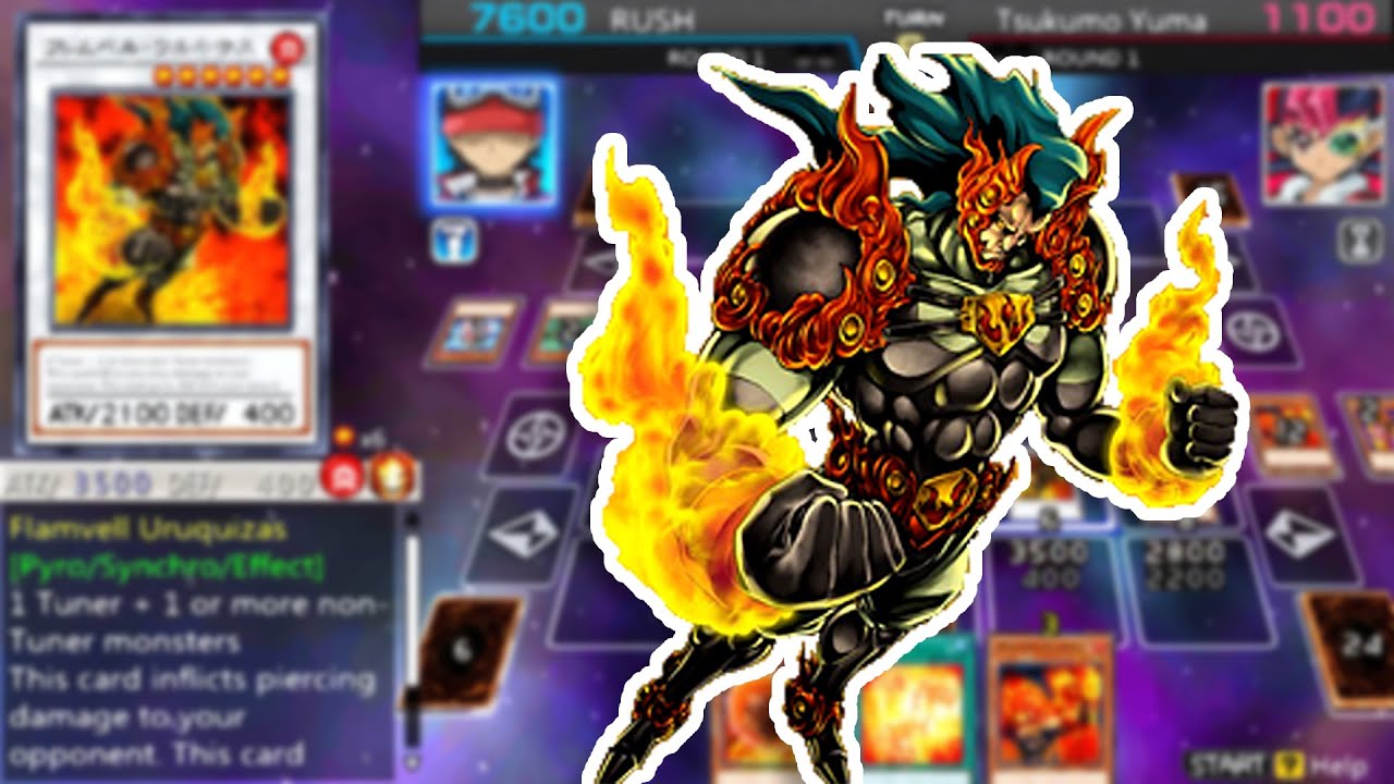 Yu-Gi-Oh! ARC-V Tag Force Special - Flamvell Deck! - YouTube