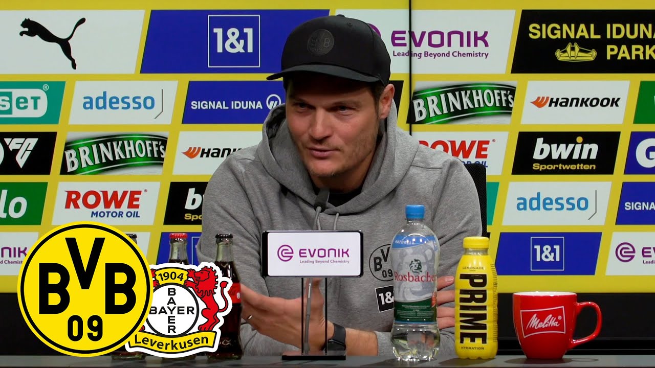 „Sind sehr gefestigt“ | PK mit Edin Terzic | BVB – Leverkusen - YouTube