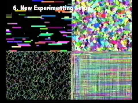 Music Animation Machine, early experiments (1998) - YouTube