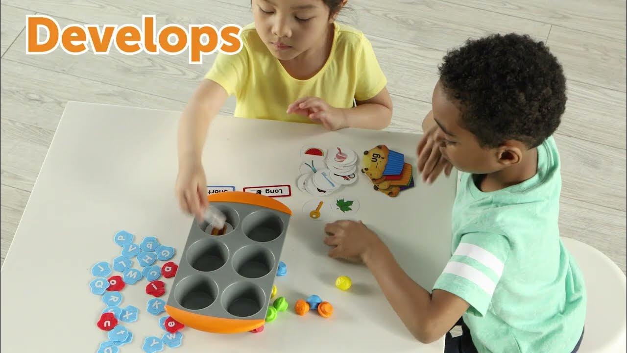Muffin Tin Letters & Sounds - YouTube