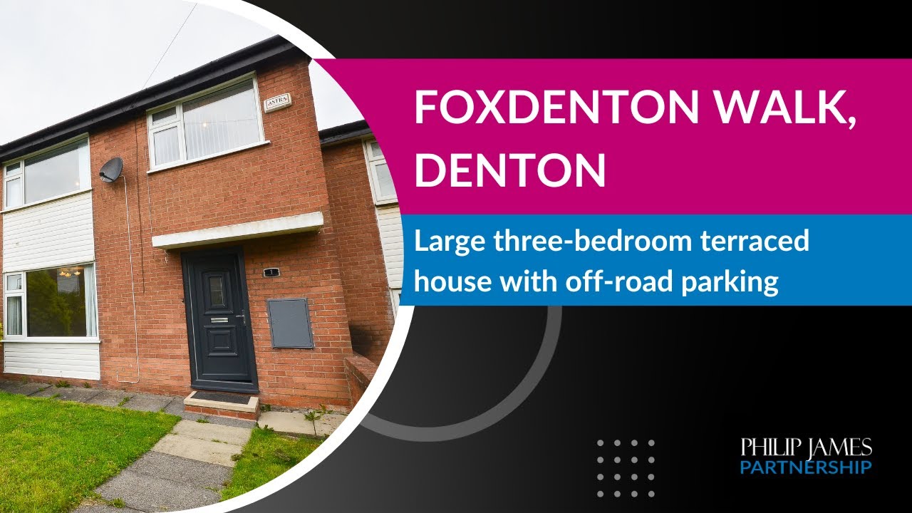 TO LET - Foxdenton Walk, Denton - YouTube