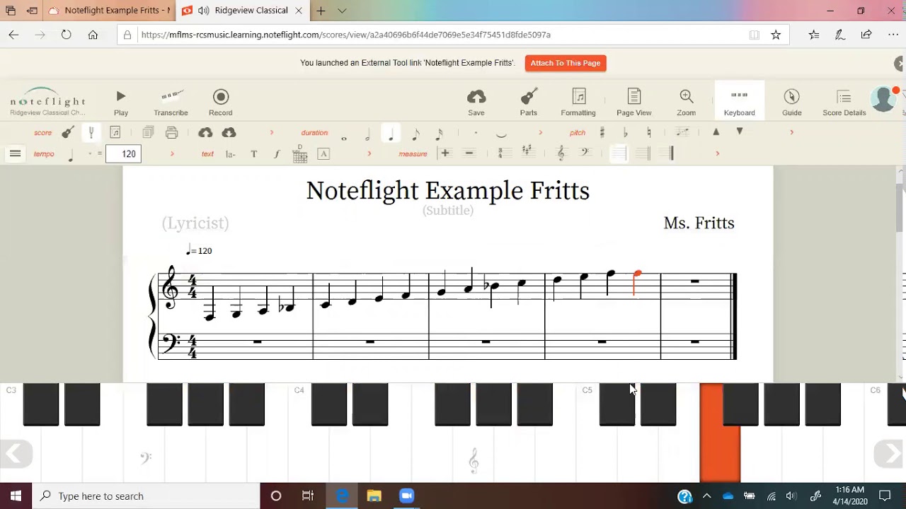Creating Activity Templates in Noteflight - YouTube
